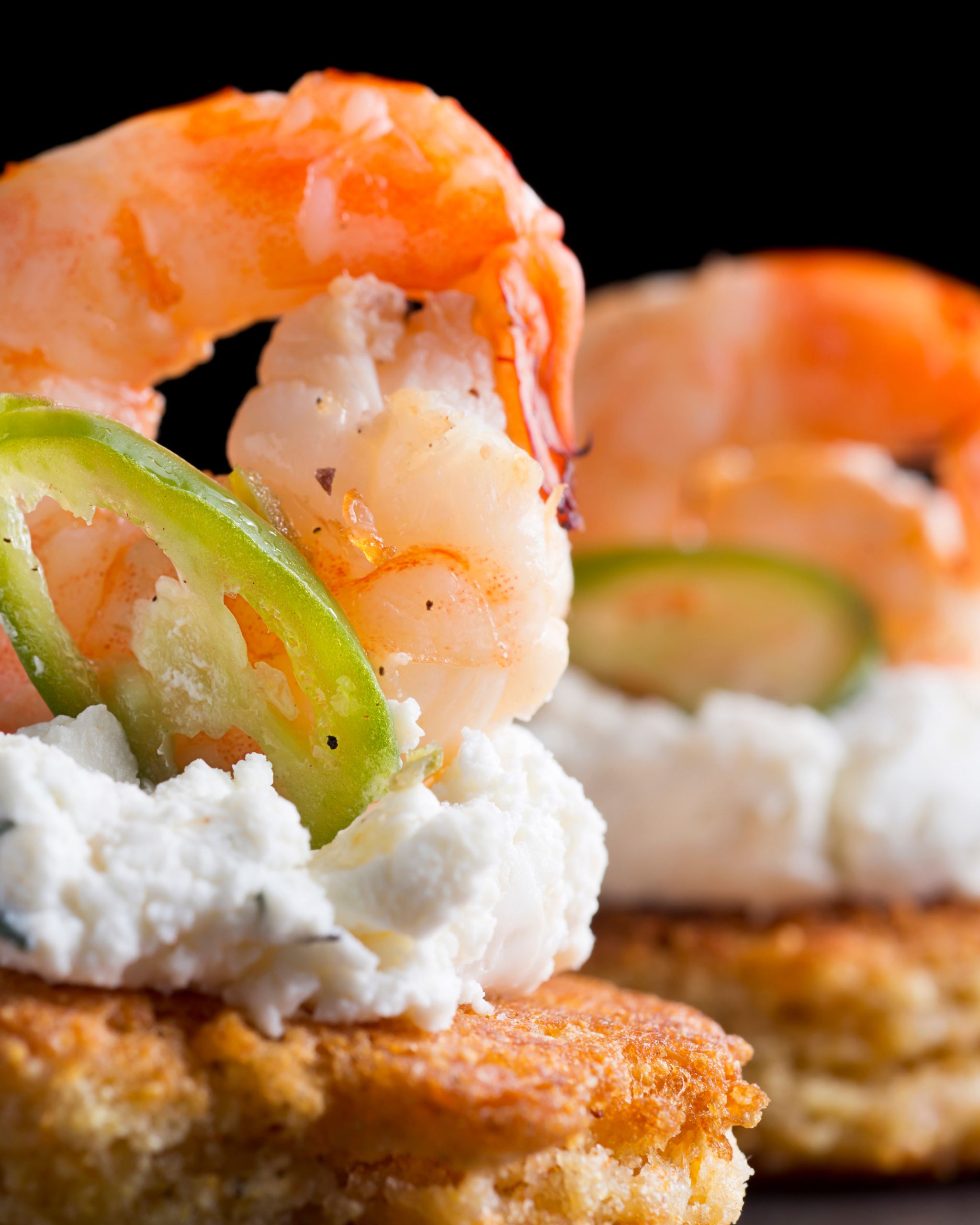 Bouchées aux Crevettes Miti et fromage frais maison - Miti