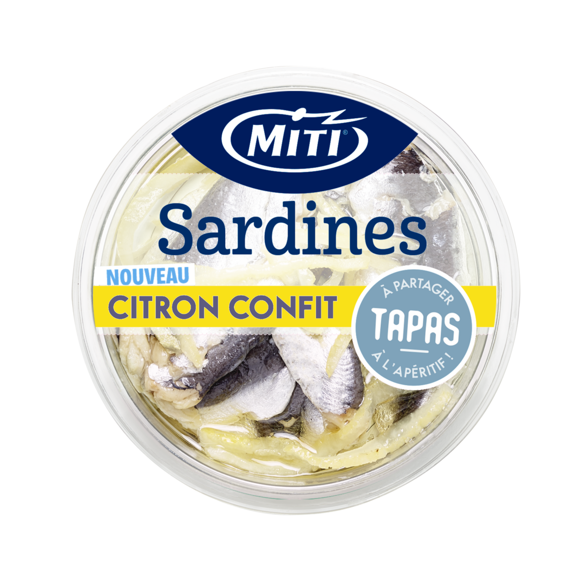 Sardines marinées au citron confit 100g - Miti